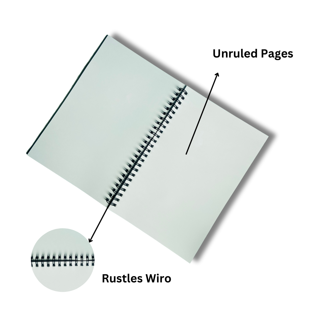 “Believe” A5 Notepad / Wiro-Unruled 160 Pages /Softboard – Thasya